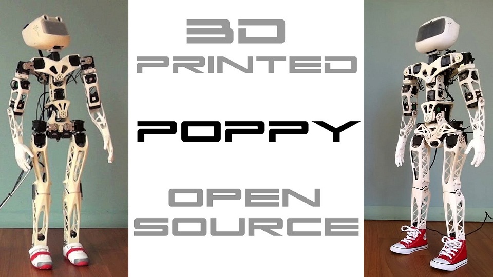 Robot-android POPPY | FABLAB KPI